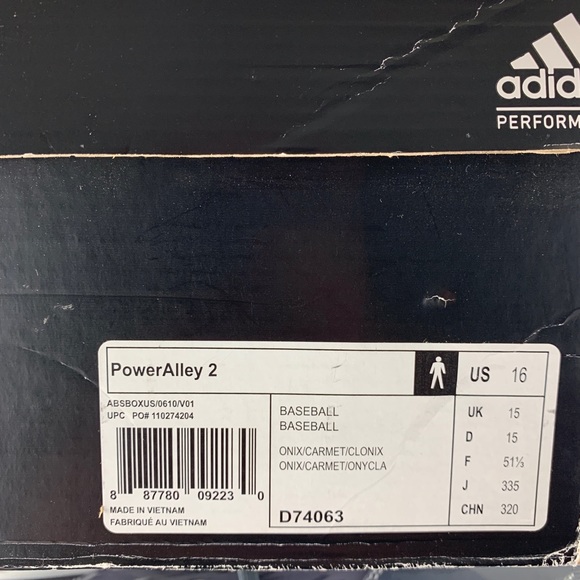 adidas | Shoes | Adidas Baseball Power Alley 2 Cleats | Poshmark